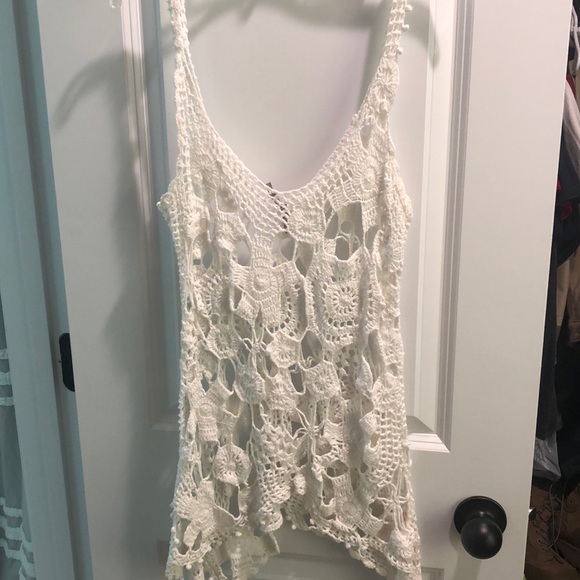 Max Rave | Tops | Crochet Tank | Poshmark